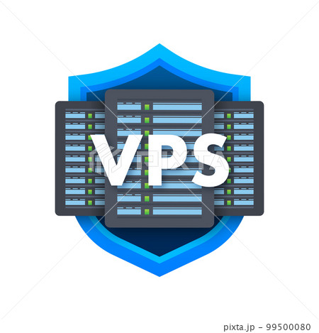 VPS Virtual private server web hosting services...のイラスト素材 [99500080] - PIXTA