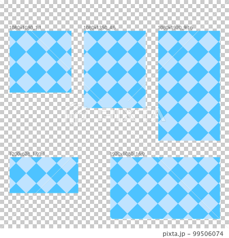 Light blue diagonal checkered pattern... - Stock Illustration [99506074 ...