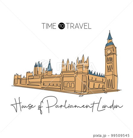 Houses Of Parliament Drawing
