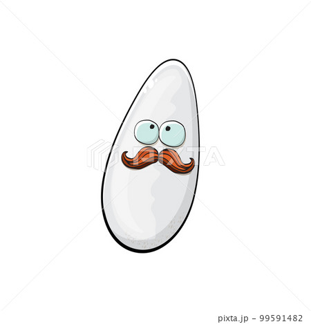 Rice character. Cartoon rice grain characters...のイラスト素材 [99591482] - PIXTA