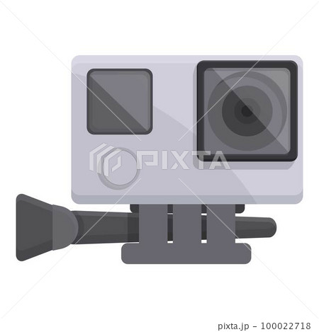 Drive action camera icon cartoon vector. Sport...のイラスト素材 [100022718 ...