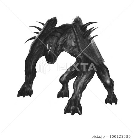 Dark fantasy character concept, tank creature のイラスト素材 [100125389] - PIXTA