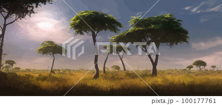Nature Landscape Savannah