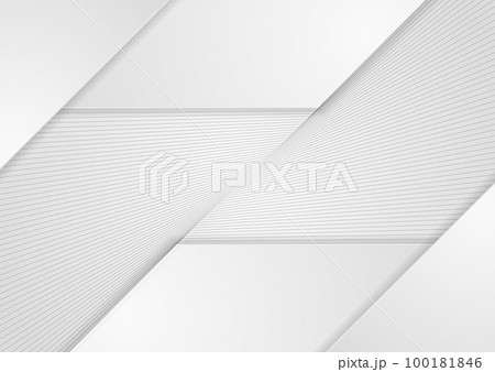 Grey corporate paper abstract background with...のイラスト素材 [100181846] - PIXTA