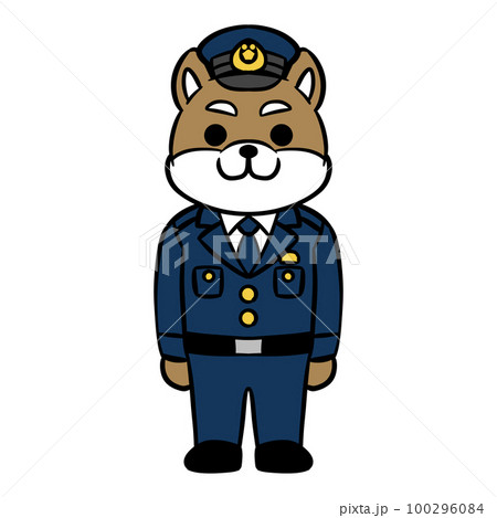 警察官のイラストのイラスト素材 [100296084] - PIXTA