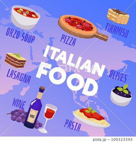 Italian Food Names List
