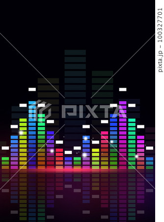 Cool Equalizer Music Posterのイラスト素材 [100327701] - PIXTA