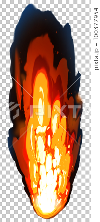 Fire pillar - Stock Illustration [100377954] - PIXTA