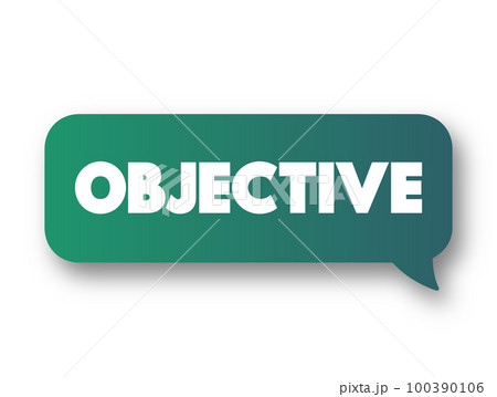 Objective text quote, concept backgroundのイラスト素材 [100390106] - PIXTA
