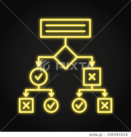 Decision Tree Icon