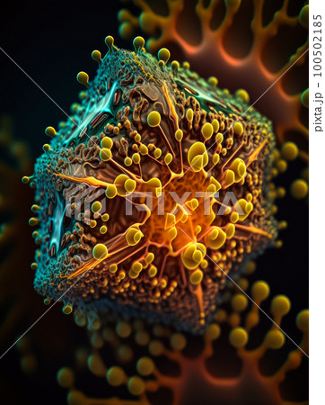 Coronavirus. Generative AIのイラスト素材 [100502185] - PIXTA