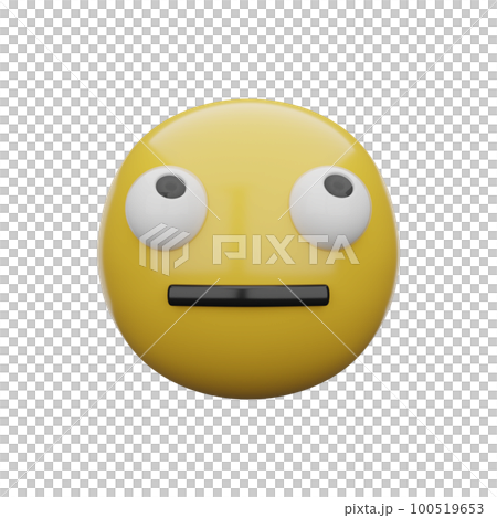 Eye Rolling Smiley Emoticon Face With Rolling Eyes Stock