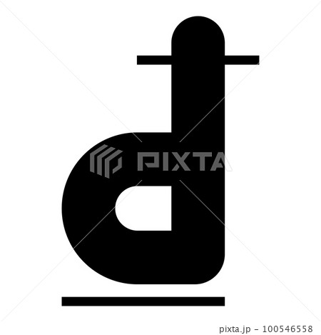 Dong sign Vietnamese money symbol Thai currency...のイラスト素材 [100546558 ...