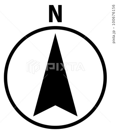 方位記号のアイコンのイラスト素材 [100676156] - PIXTA