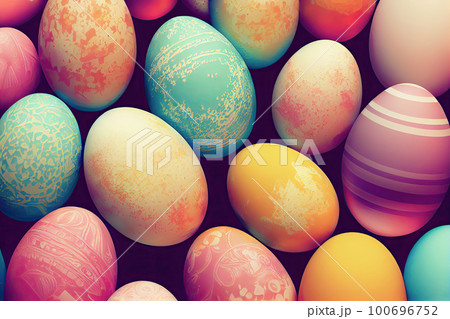 Celebrate the magic of Easter illustration of...のイラスト素材 [100696752] - PIXTA