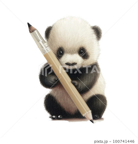 Pencil Drawings Of Baby Pandas
