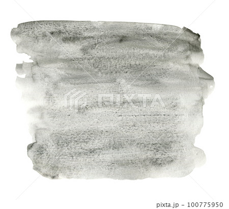 Pale delicate gray gradient color watercolor...のイラスト素材 [100775950] - PIXTA