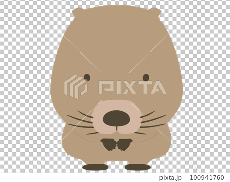 beaver bowing - Stock Illustration [100941760] - PIXTA