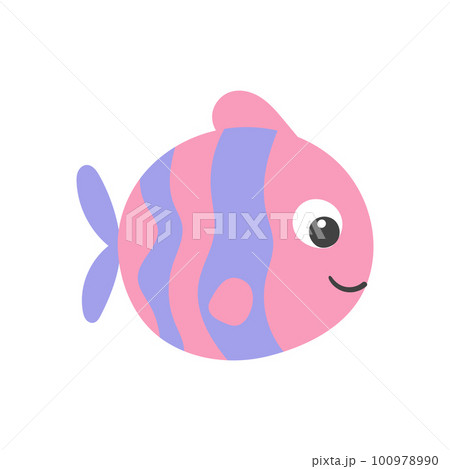 Simple Cartoon Fish Png