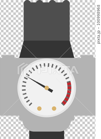 illustration of air regulator - Stock Illustration [100998968] - PIXTA
