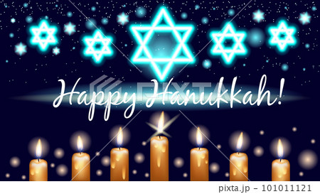 Hanukkah celebration Magic card. Realistic...のイラスト素材 [101011121] - PIXTA