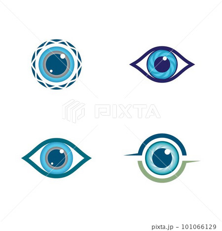 Eye symbol vector iconのイラスト素材 [101066129] - PIXTA