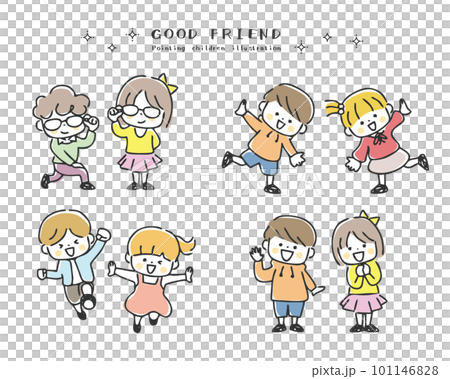 Kids set - Stock Illustration [101146828] - PIXTA
