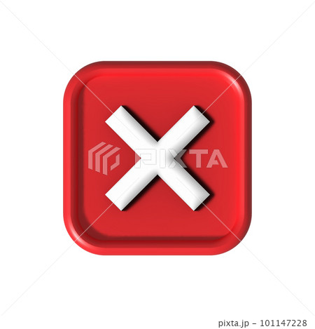 Close Icon Red