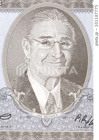 Joe Redner a portrait from moneyの写真素材 [101187775] - PIXTA