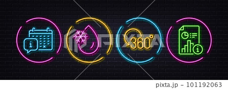 Full rotation, Freezing water and Calendar...のイラスト素材 [101192063] - PIXTA