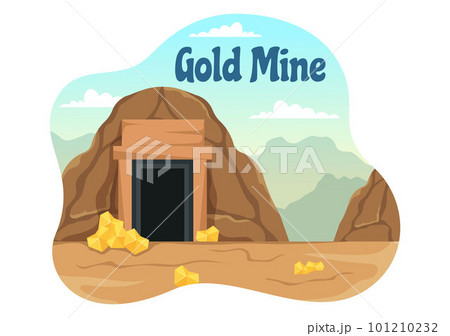 Mining Gold Clipart