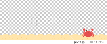 crab banner - Stock Illustration [101331982] - PIXTA
