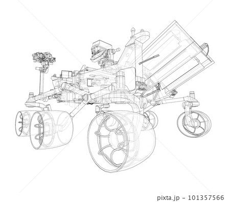 Mars Rover Sketch