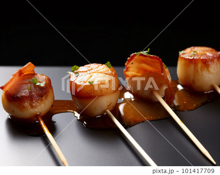 Scallop pops.のイラスト素材 [101417709] - PIXTA