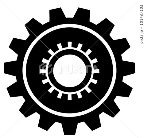 object part mechanical gear roundのイラスト素材 [101437103] - PIXTA