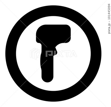 Contactly thermometer pyrometer medical digital...のイラスト素材 [101445094 ...
