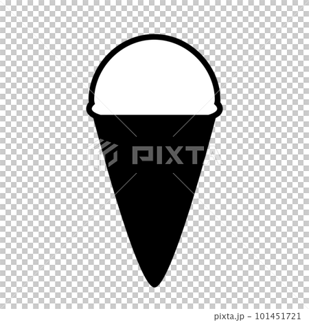 simple ice icon - Stock Illustration [101451721] - PIXTA