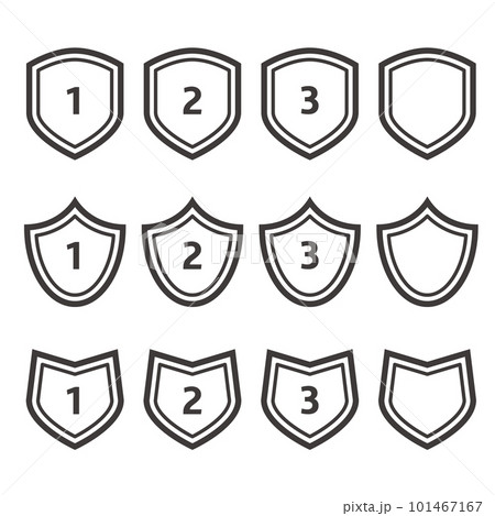 Simple Shield Vector Png