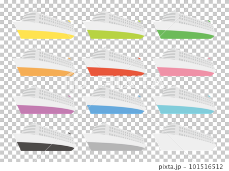 Set of simple ship illustrations - Stock Illustration [101516512] - PIXTA