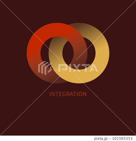 Integration, interaction signのイラスト素材 [101565353] - PIXTA