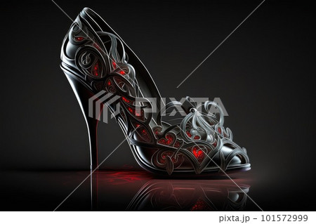 prototype of 3d printing high heels for...のイラスト素材 [101572999] - PIXTA