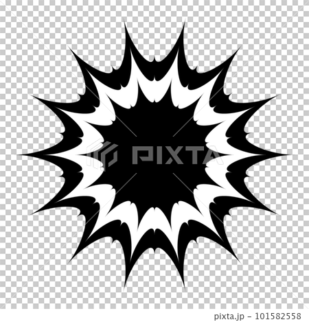 Explosion silhouette icon. burst effect.... - Stock Illustration ...