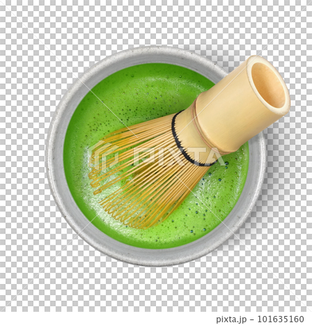 Matcha illustration real - Stock Illustration [101635160] - PIXTA