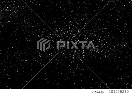 Dust particles effect vector splatter on black...のイラスト素材 [101656230] - PIXTA