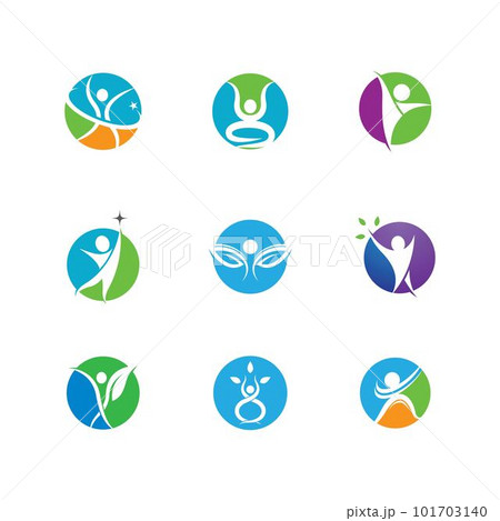 Wellnes symbol vector iconのイラスト素材 [101703140] - PIXTA