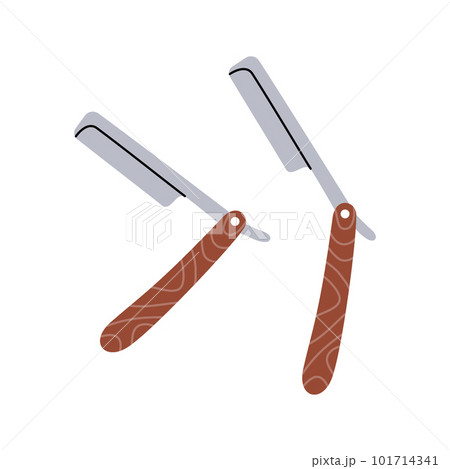 Professional razor, sharp razor blade icon....のイラスト素材 [101714341] - PIXTA
