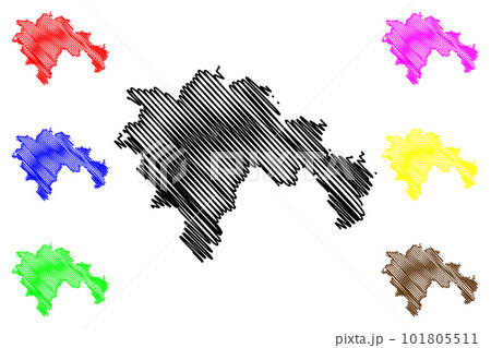 Weiden in der Oberpfalz city (Federal Republic...のイラスト素材 [101805511 ...