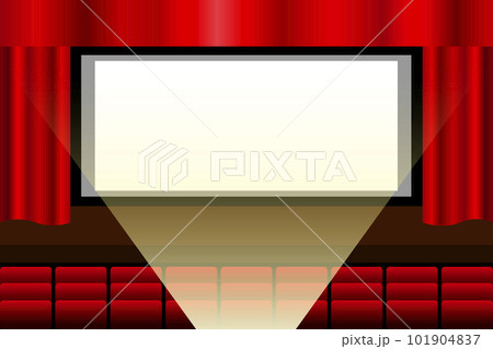 映画館。劇場。のイラスト素材 [101904837] - PIXTA