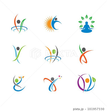Wellnes symbol vector iconのイラスト素材 [101957330] - PIXTA