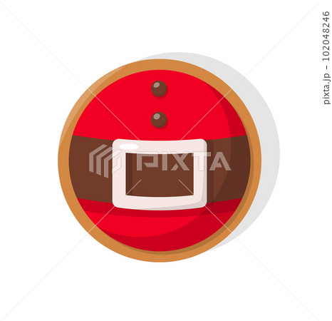 Santa Belt Vector